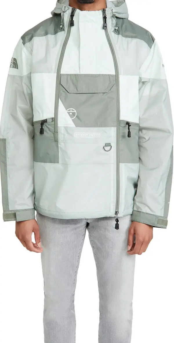 ノースフェイス　STEEP TECH LIGHT RAIN JACKET M THE NORTH FACE STEEP TECH LIGHT RAIN JACKET TNF WHITE size L | eBay